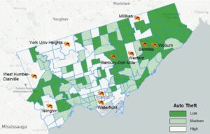 Driving in Toronto – mapping driving safety - 3km.ca